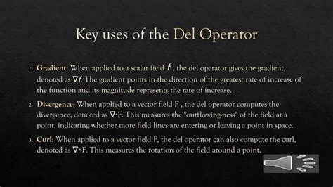 Calculus Presentation About Del Operatorpptx