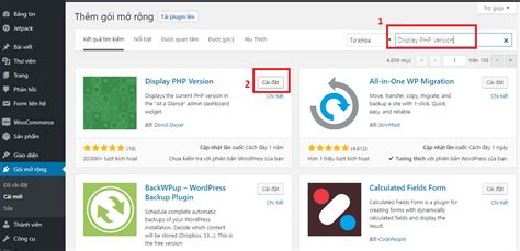 Kiểm Tra Phiên Bản Php Của Website Wordpress đang Hoạt đông
