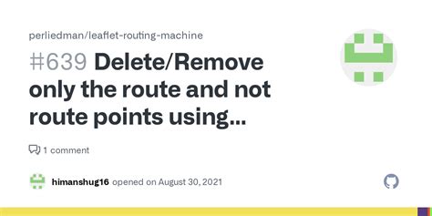 Deleteremove Only The Route And Not Route Points Using Splicewaypoints