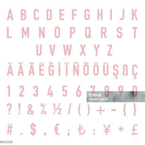 점선 하프톤 글꼴 디자인 알파벳 숫자 통화 기호 및 구두점 서체 0에 대한 스톡 벡터 아트 및 기타 이미지 0 1 Istock