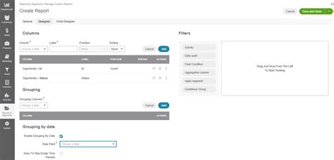 Use Custom Reports Orocommerce Orocrm And Oroplatform Documentation