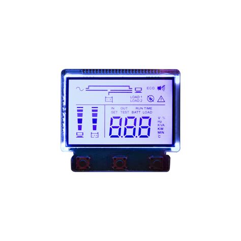 Customized 7 Segment Lcd With Tn Positive Transflective Display Mode Lcd Panel And Lcd Screen
