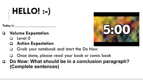 Renaissance Research Project Writing The Conclusion Powerpoint Made By Teachers