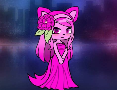 Sandra Arkana In A Pink Dress By Syaraunicorn On Deviantart