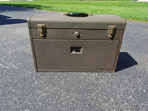 Vtg Craftsman 7 Drawer Machinist Tool Box No Keys Ebay