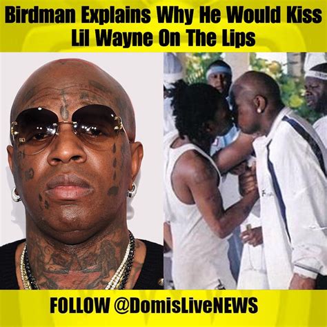 Lil Wayne And Birdman Kissing