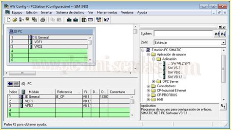 Simatic Net Cargar Configuración Pc Station