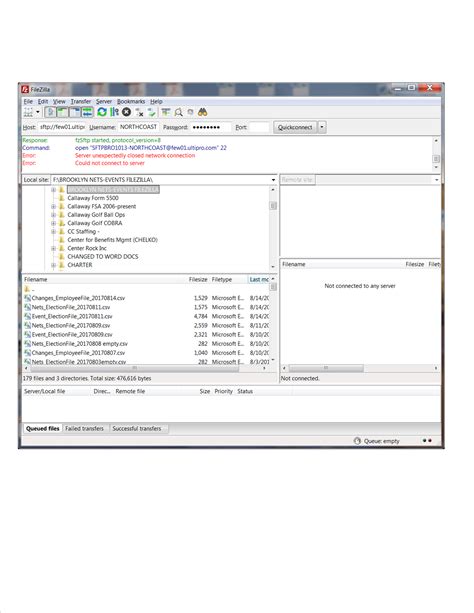 11364 Cannot Connect To Server Filezilla