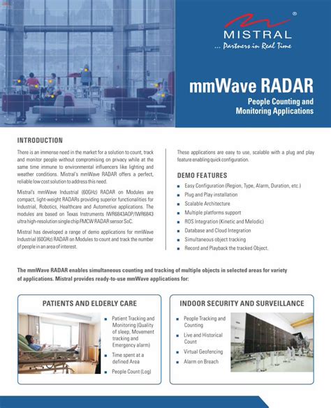 Pdf Mmwave Radar People Counting Application Flyer Dokumen Tips