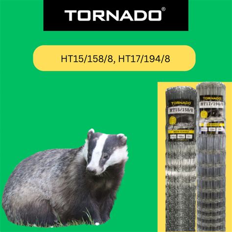 Tornado Badger High Tensile Fencing Farm Supplier