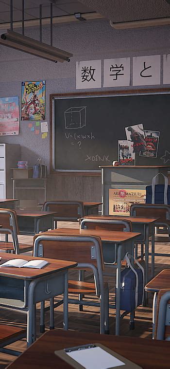 Anime Class Background