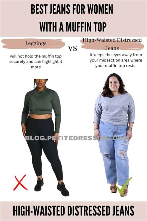 The Complete Jeans Guide For Women With Muffin Top