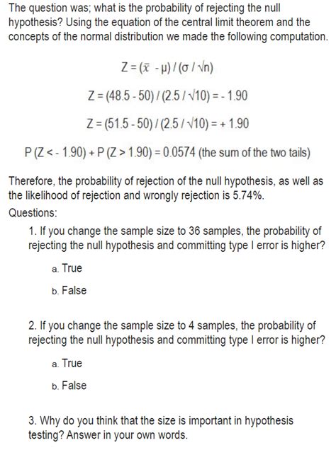 Solved The Question Was What Is The Probability Of Chegg
