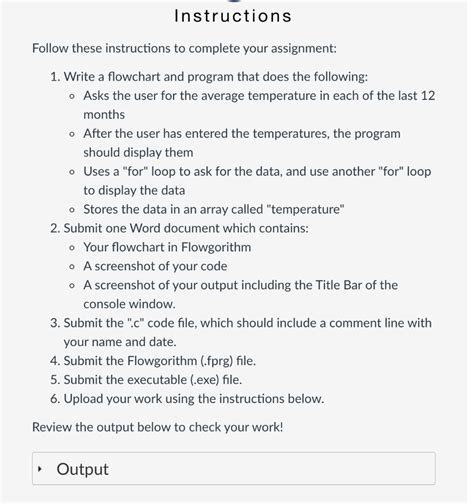 Solved Instructions Follow These Instructions To Complete