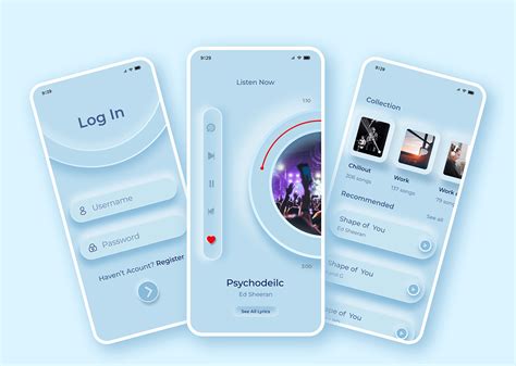 Music Player Mobile App On Behance