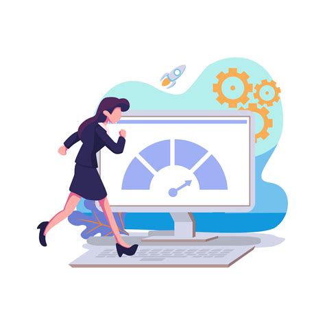 Start Up Accelerator Flat Style Illustration Design 10875128 Vector Art At Vecteezy