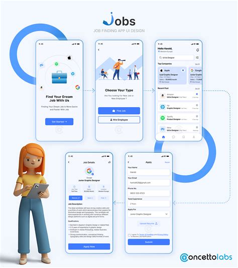 Recruitment Mobile App By Concetto Labs On Dribbble