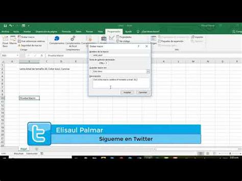 Cómo automatizar tareas en Excel con macros y VBA Descargar Excel