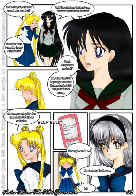 Sailor Moon Fan Comic Page 03 By Reirei18 On DeviantArt