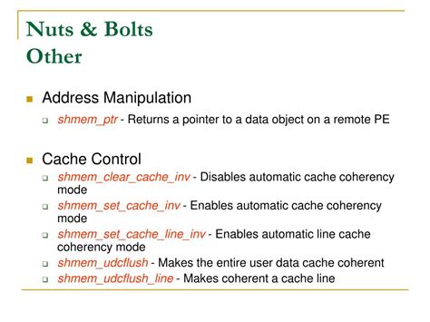 Ppt Shmem Programming Model Powerpoint Presentation Free Download