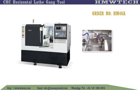 CNC Horizontal Lathe Turret Tool Slant Bed CNC Lathe Rotating Turret Tool Series HM B B