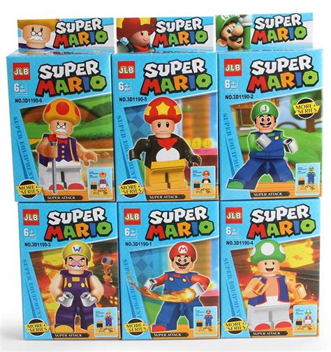 2016 Newest Super Mario Blocks Small Particles Diamond Assembled Inserted Blocks With Retail Box