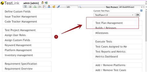 Test Plan Management In Testlink Testingdocs