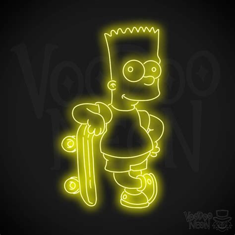 Aer Bart Simpson Fat Bart Simpson Signed Lithograph Revelations