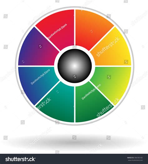 Vector Infographics Diagram Template Cycle Diagram Stock Vector Royalty Free