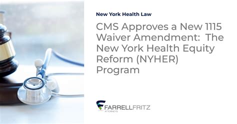 Cms Approves A New 1115 Waiver Amendment The New York Health Equity