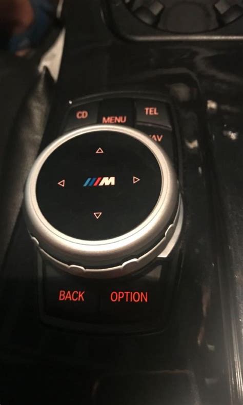 Bmw Idrive Multimedia Knob M Sport Arrow Style Cross Style Car