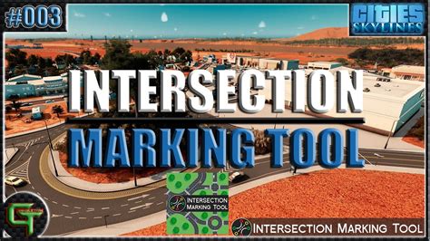 cities skylines tutorial intersection marking tool deutsch 004 youtube