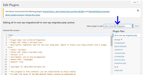 Increase The Upload Limit For All In One Wp Migration Plugin Technotaught