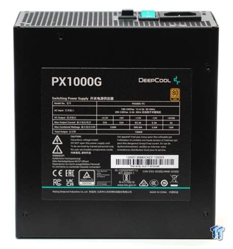 DeepCool PX1000G 1000-watt 80 PLUS Gold ATX 3.0 PSU Review