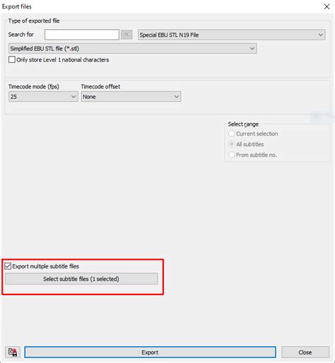 Batch Conversion Of Multiple Subtitle Files