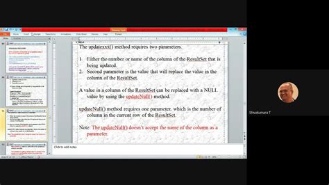Ajp Jdbc Updatable Resultset Youtube