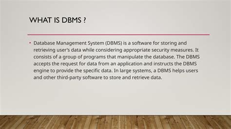 Difference Between File System Vs Dbms 1pptx