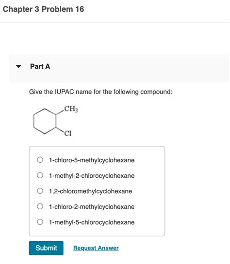 Solved Chapter Problem Part A Give The IUPAC Name For Chegg Com