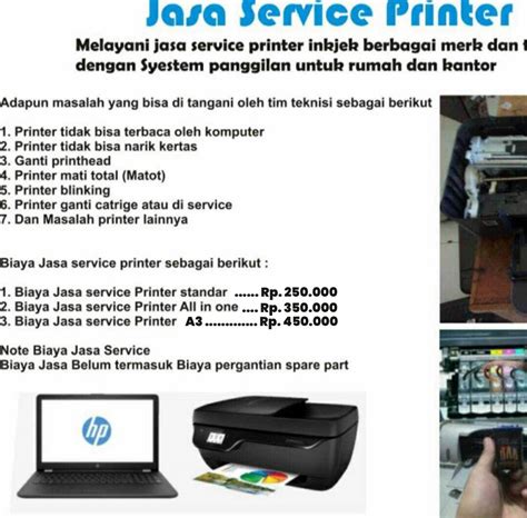 Biaya Service Printer Homecare24