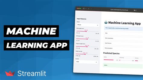 Building A Machine Learning App In Python With Streamlit Youtube