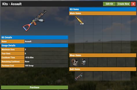 Github Monah Rasta Kits Oxide Plugin For Rust Item Kits Autokits Kit Cooldowns And More
