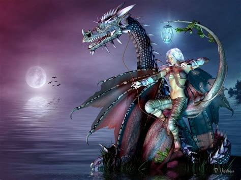 Dragon Mistress Dragon Fantasy Fantasy Art