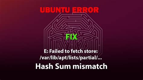 Ubuntu Fix E Failed To Fetch Storevarlibaptlistspartial