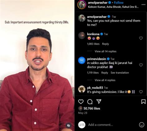 Amol Parashar Wants His Female Fans To Refrain From Sending Him