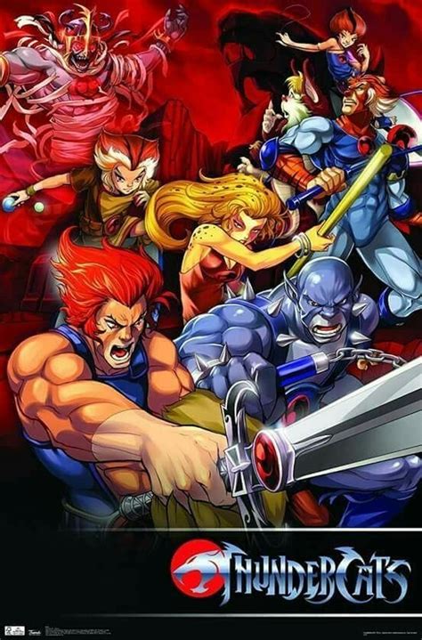 Thundercats Movie Poster With All Characters Guante De Mickey Los