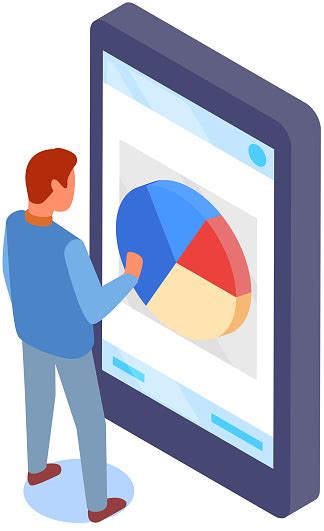 데이터 분석 개념입니다 성장 차트를 분석하는 사람 비즈니스 데이터 조사 매출 증대 개선에 대한 스톡 벡터 아트 및 기타 이미지 개선 전화 개념 Istock