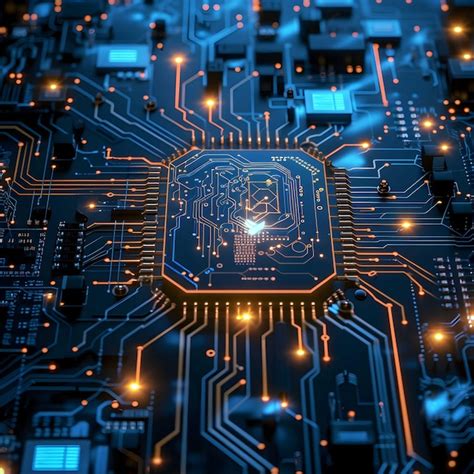 Premium Photo Cyberspace Circuitry Pattern Visual Representation