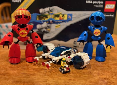 Lego Classic Space Themed Robots By Maandren Download Free STL Model Printables Com