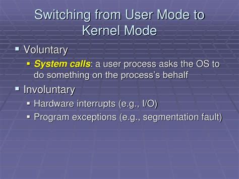 Ppt Memory Protection Kernel And User Address Spaces Powerpoint Presentation Id164091