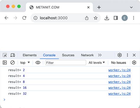 javascript Определение и выполнение веб воркера в web worker api